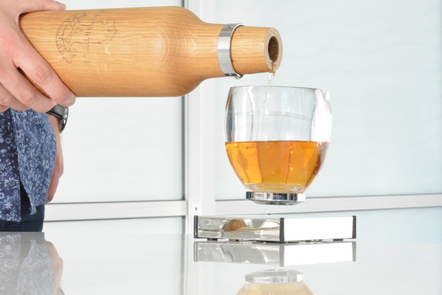 Behold the Magical Floating Cup You Didn't Know Your Bar Needed - Maxim