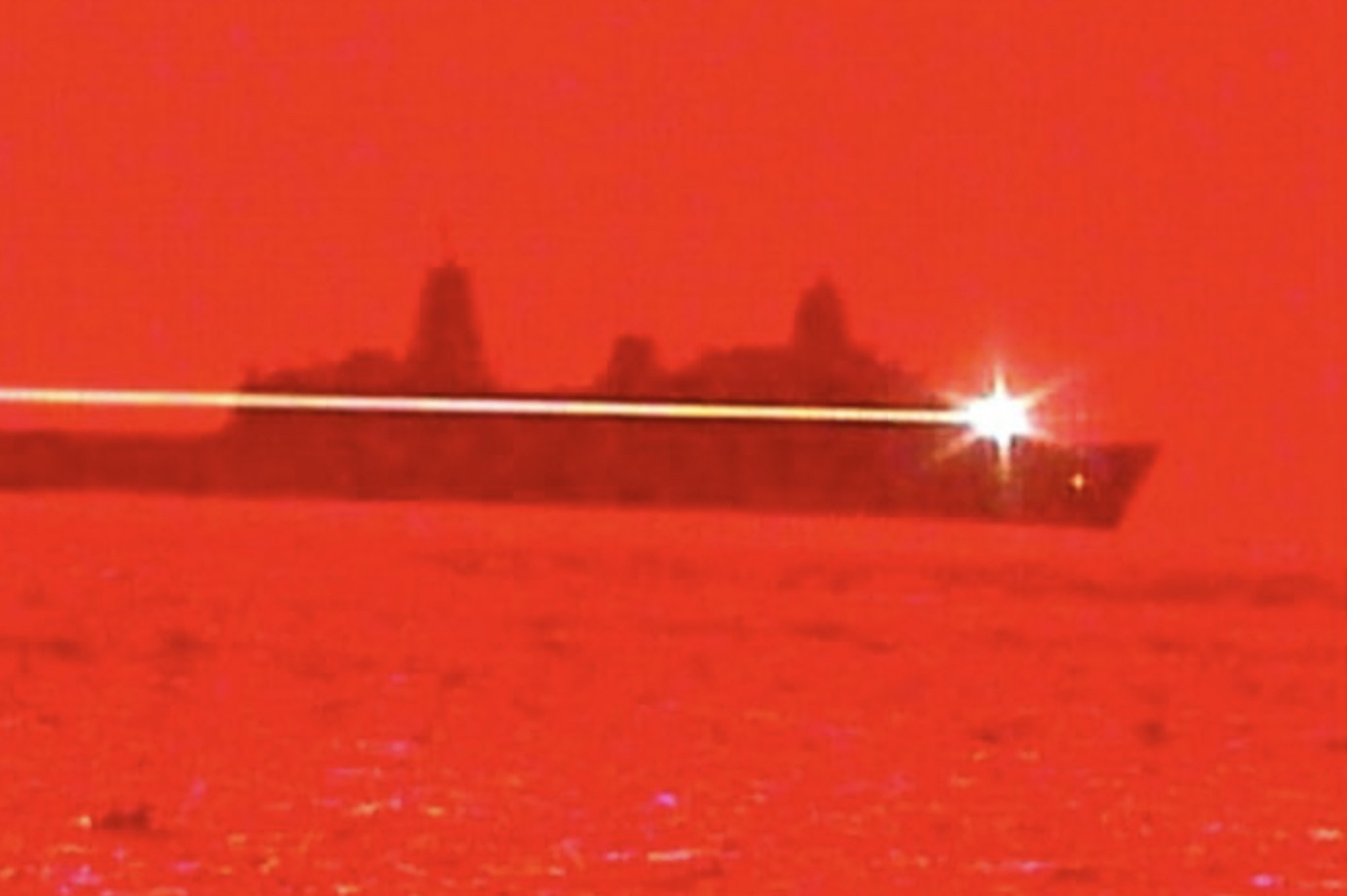 Watch This U.S. Navy Ship Destroy a Drone With a Laser Cannon - Maxim