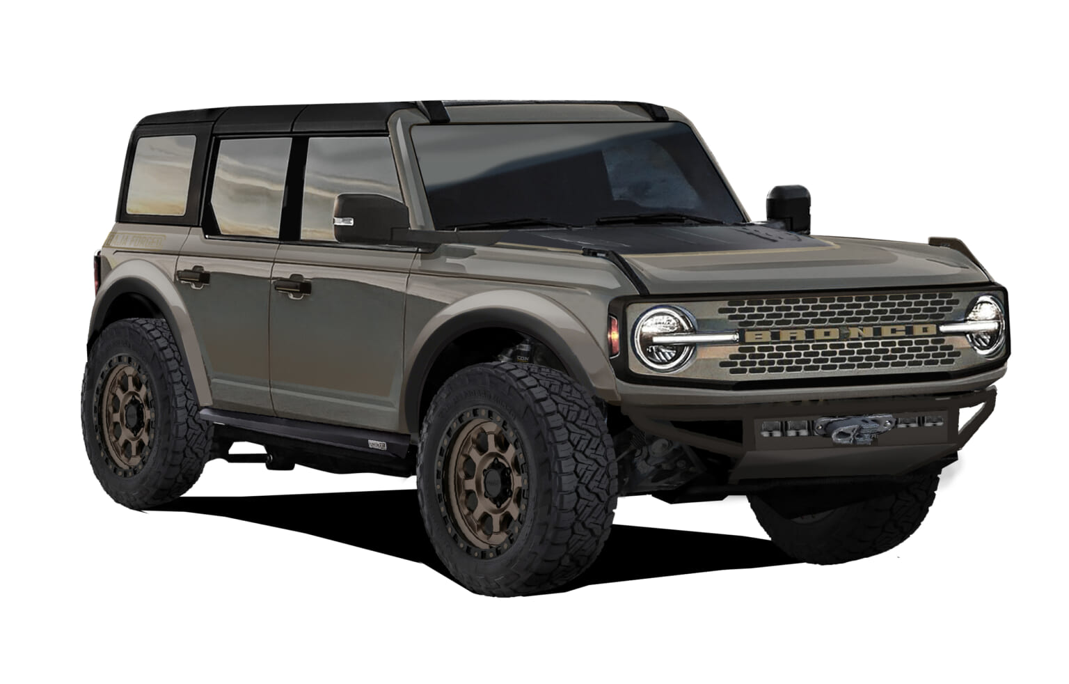Custom Ford Broncos Get Snow Tracks & First Responder Specs For SEMA ...