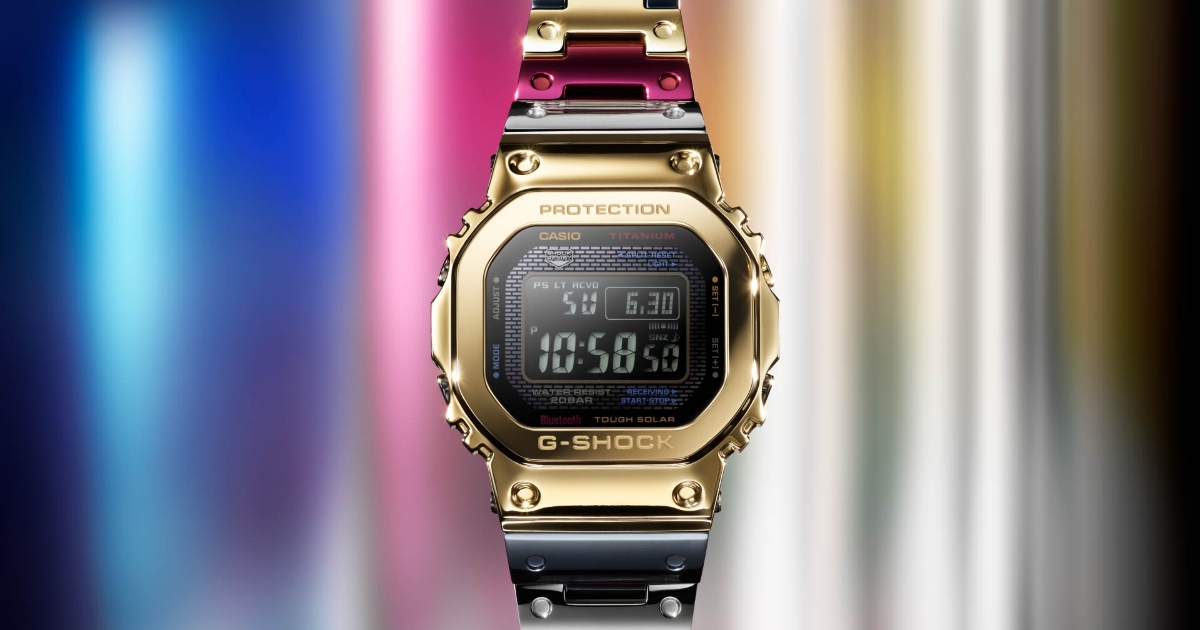 G-Shock Debuts Titanium Alloy Timepiece With All-Mirror Finish - Maxim