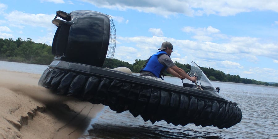 This Heavy-Duty Hovercraft Is the Ultimate All-Terrain Joy Ride - Maxim
