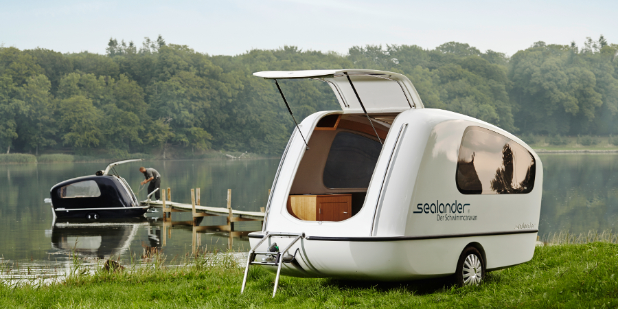 The Sealander Caravan Transforms Into An Amphibious Mini-Yacht - Maxim