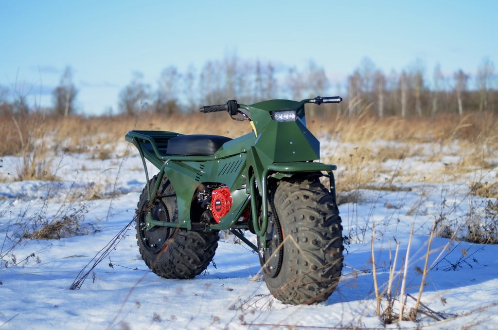 The Russian-Made Taurus 2x2 Adventure Bike Is Built To Own The Outdoors ...