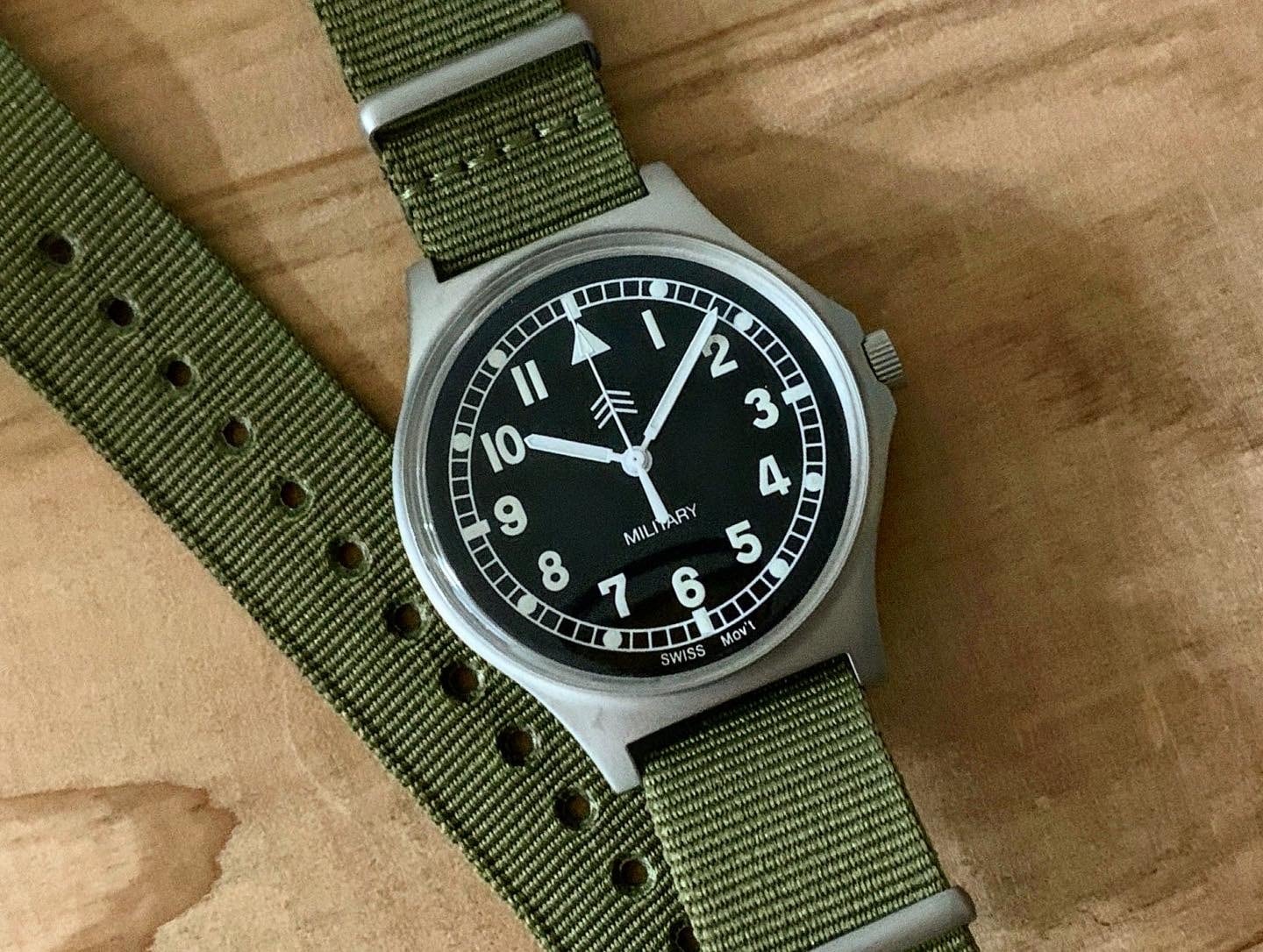 Naval Watch Pays Tribute To British Royal Army With Latest Military
