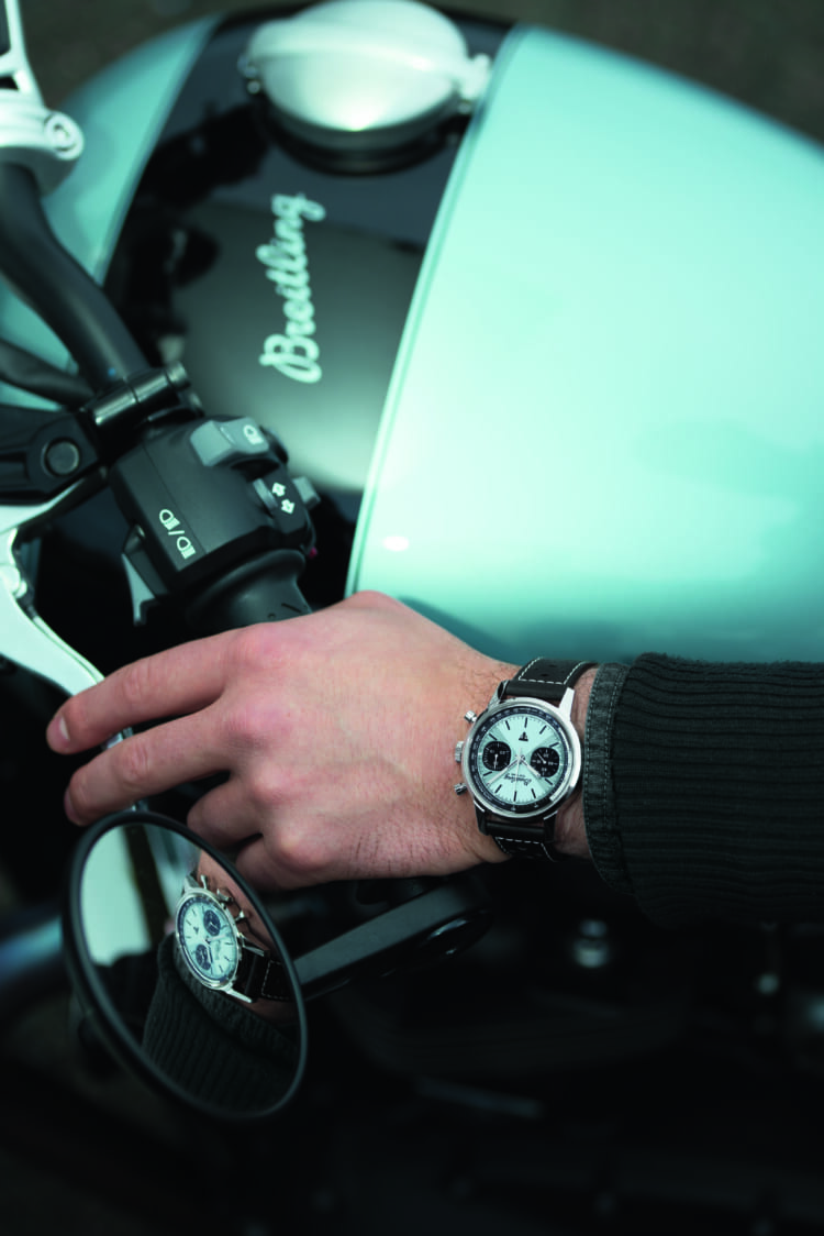 Breitling and Triumph Celebrate Cafe Racer Culture With Stylish Watch ...