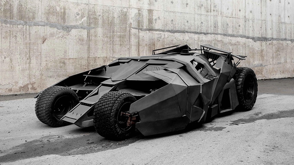 'World's First Electric Batmobile' Is Near-Perfect Replica of Batman's ...