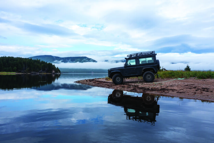 Exploring Canada's Cape Breton Island In A Classic Land Rover Defender ...