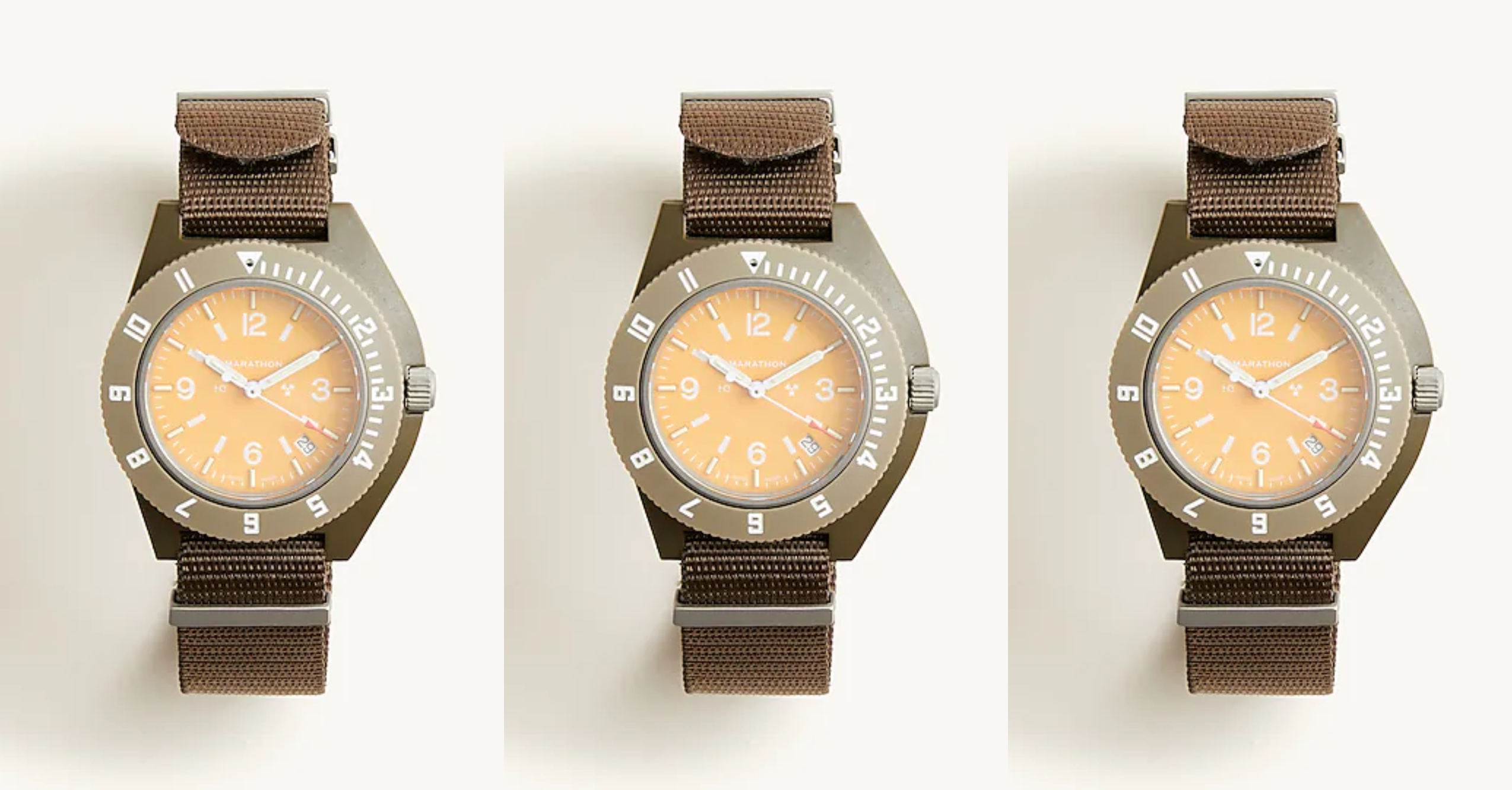 J. Crew Unveils Limited Edition Pilot’s Navigator Watch With Marathon ...