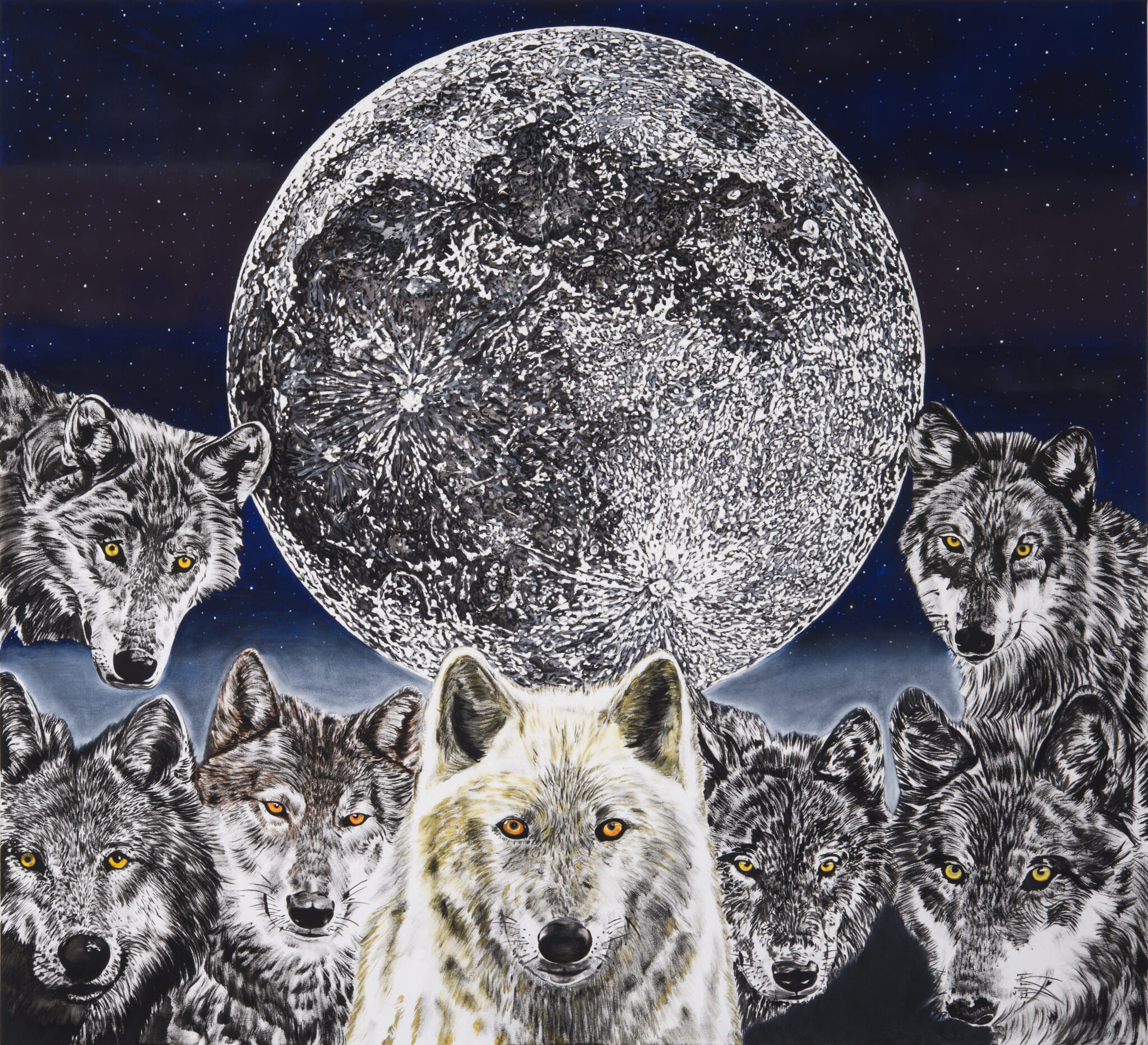 Naturalist Painter John Newsom Blends Stunning Wildlife With Abstract ...