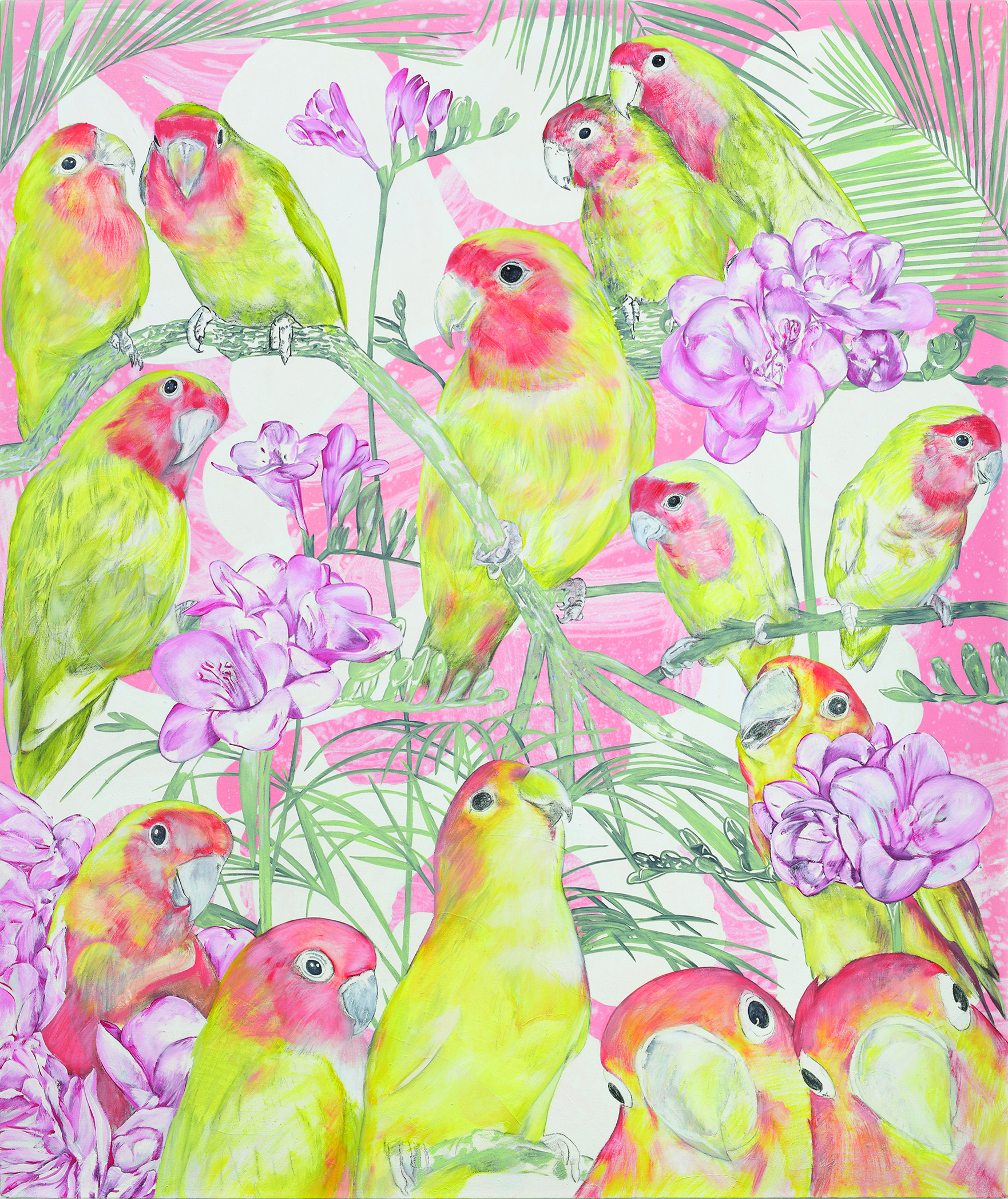 Naturalist Painter John Newsom Blends Stunning Wildlife With Abstract ...