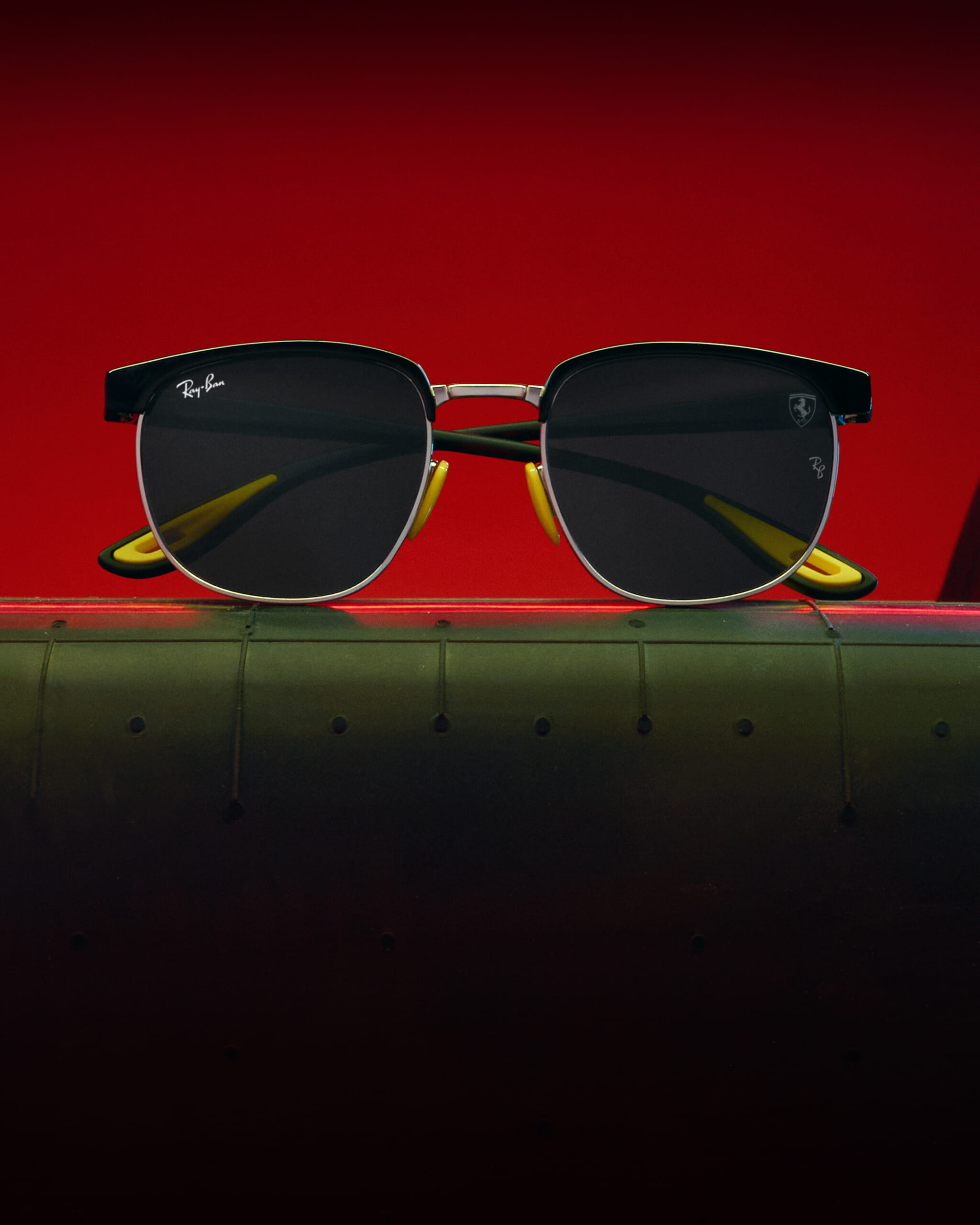 Ray-Ban & Scuderia Ferrari F1 Launch Racy Sunglasses Collab - Maxim