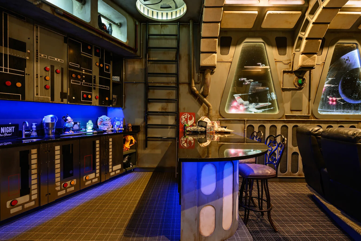This $15 Million 'Star Wars' Mansion Has A Millennium Falcon Movie ...