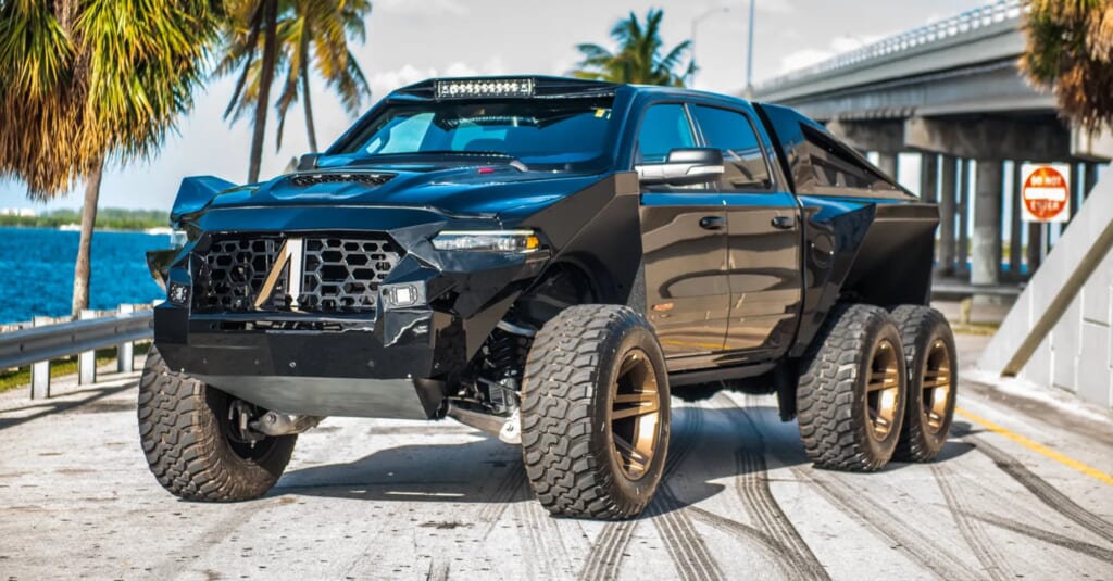 The Apocalypse Juggernaut Is A Menacing 6-Wheeled Beast - Maxim