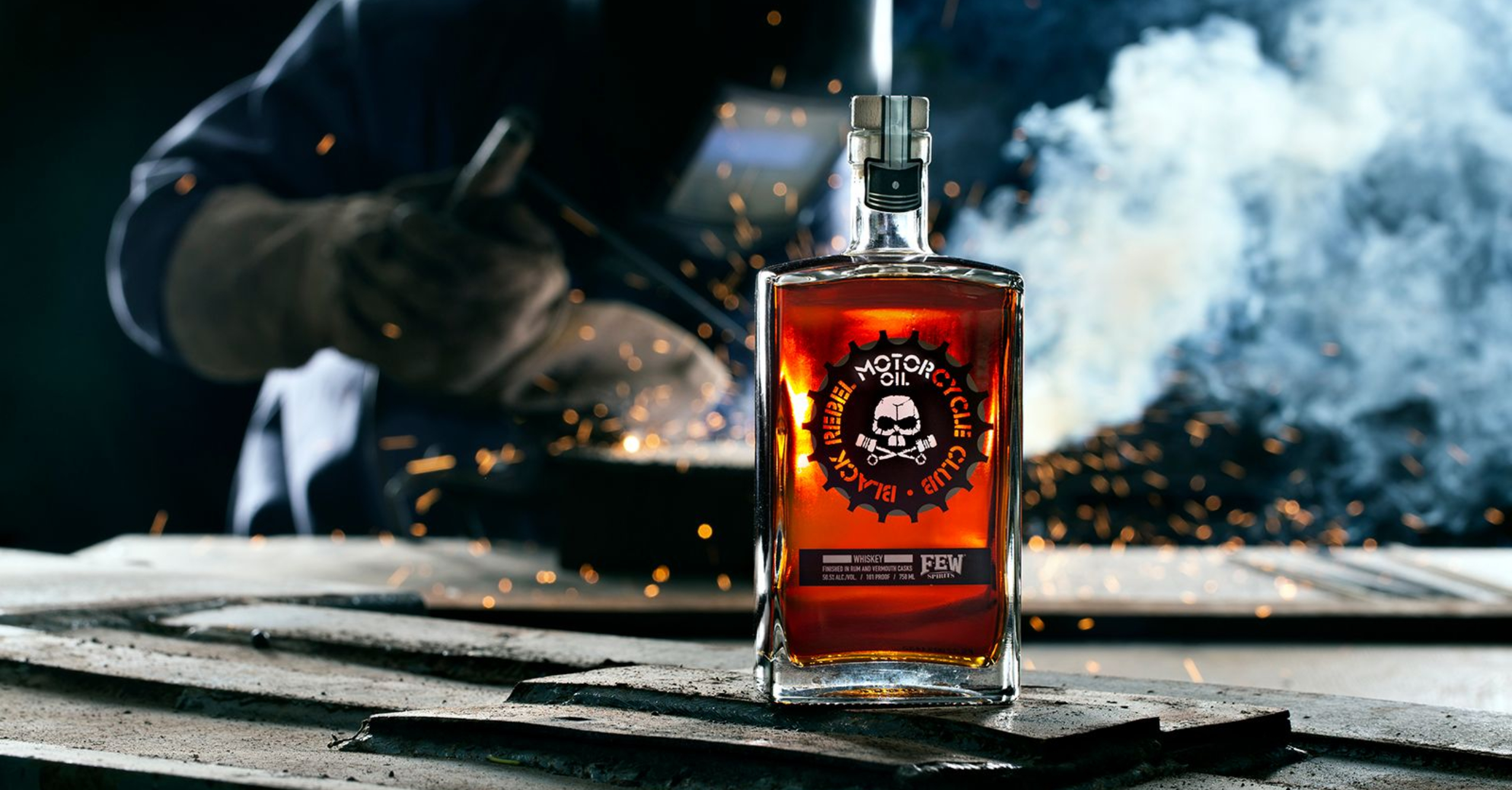 This Limited Edition 'Motor Oil' Whiskey Celebrates Black Rebel ...