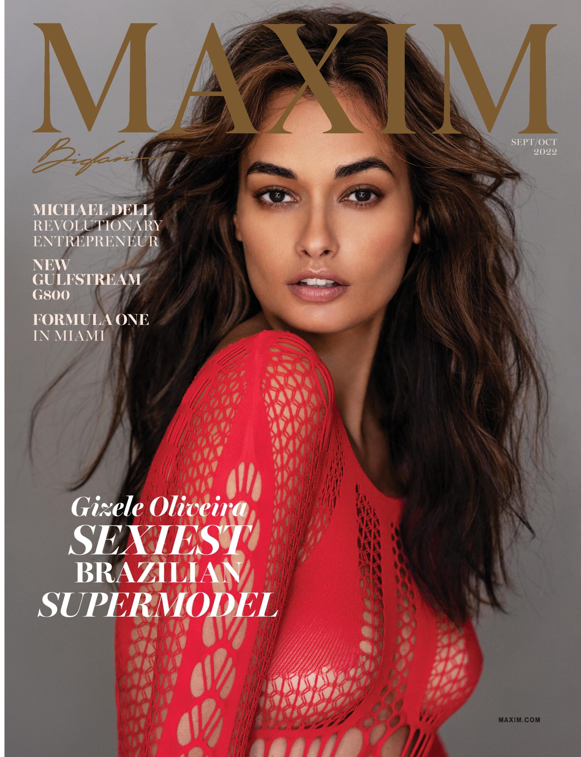 Gizele Oliveira Is Maxim's September/October Cover Star - Maxim