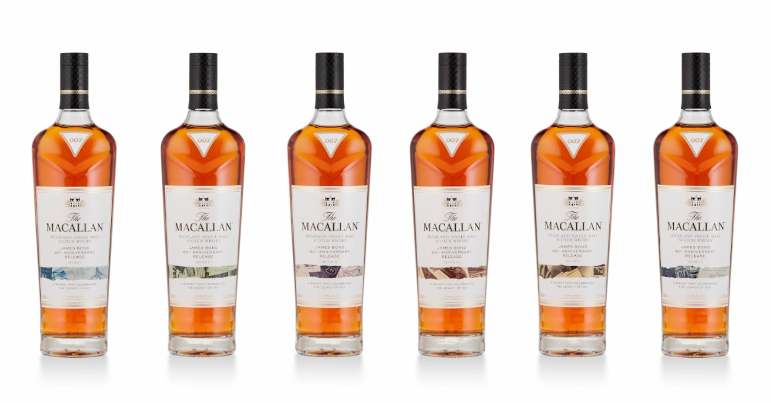 The Macallan Celebrates 60 Years Of James Bond With 6 Limited-Edition ...