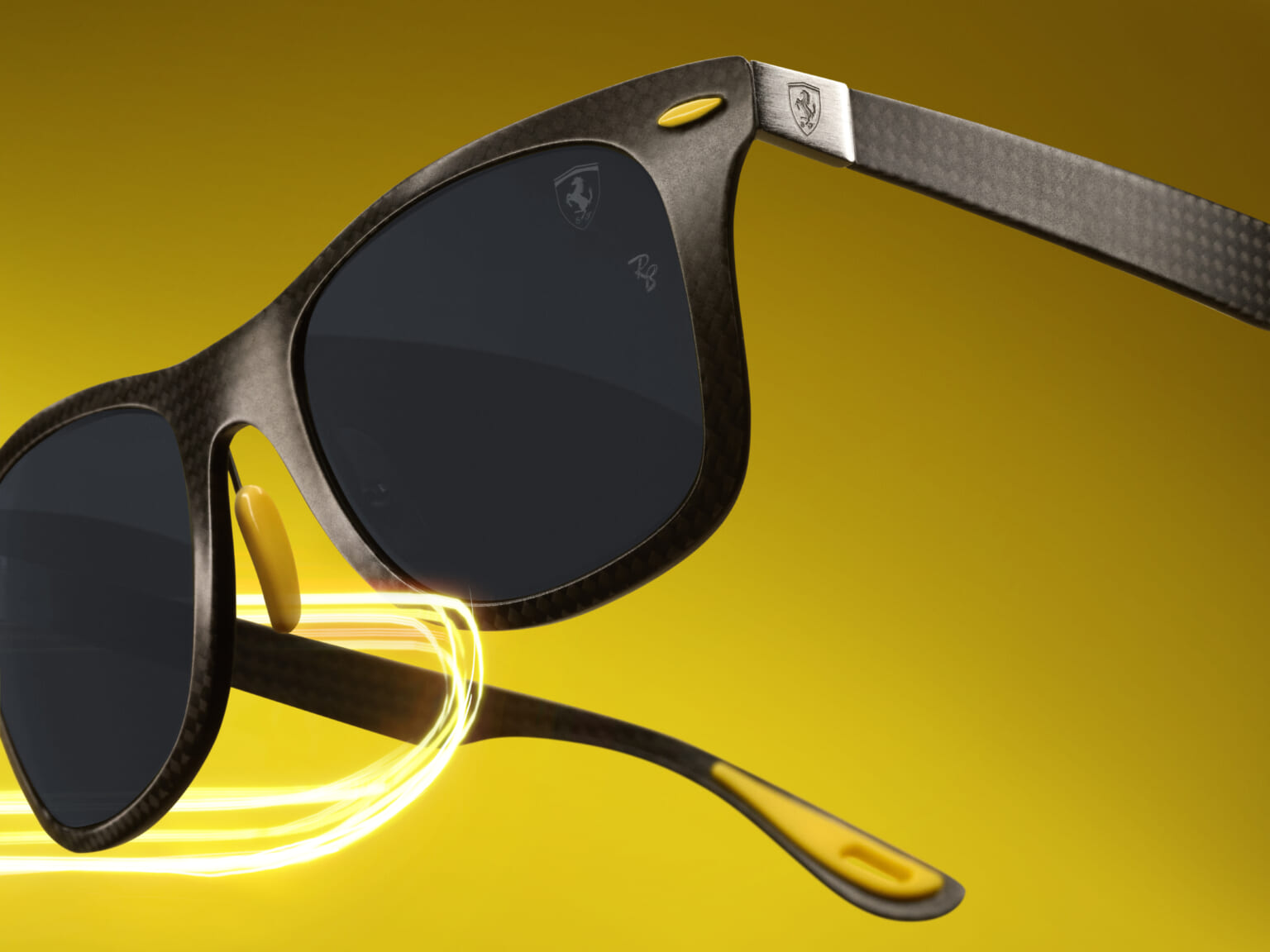 Ray-Ban Celebrates Ferrari's 75th Anniversay With Sleek Carbon-Fiber ...