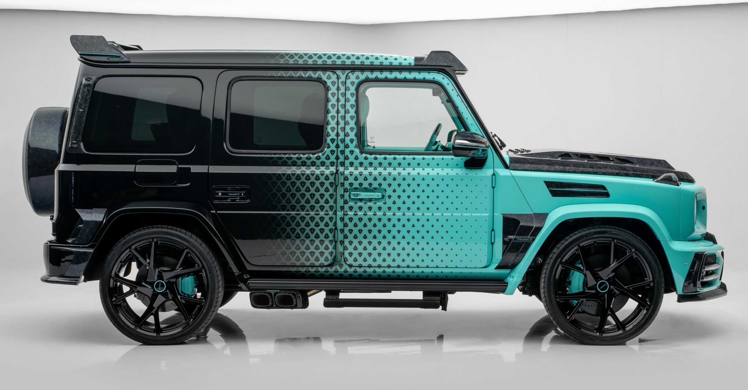 Mansory Gives Mercedes G Wagon Futuristic Fade And 850 Hp Maxim