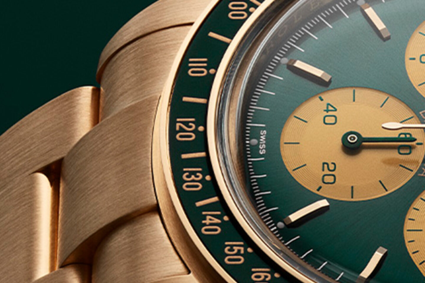 This Custom Rolex Daytona Is A Grail-Worthy Green & Gold Beauty - Maxim