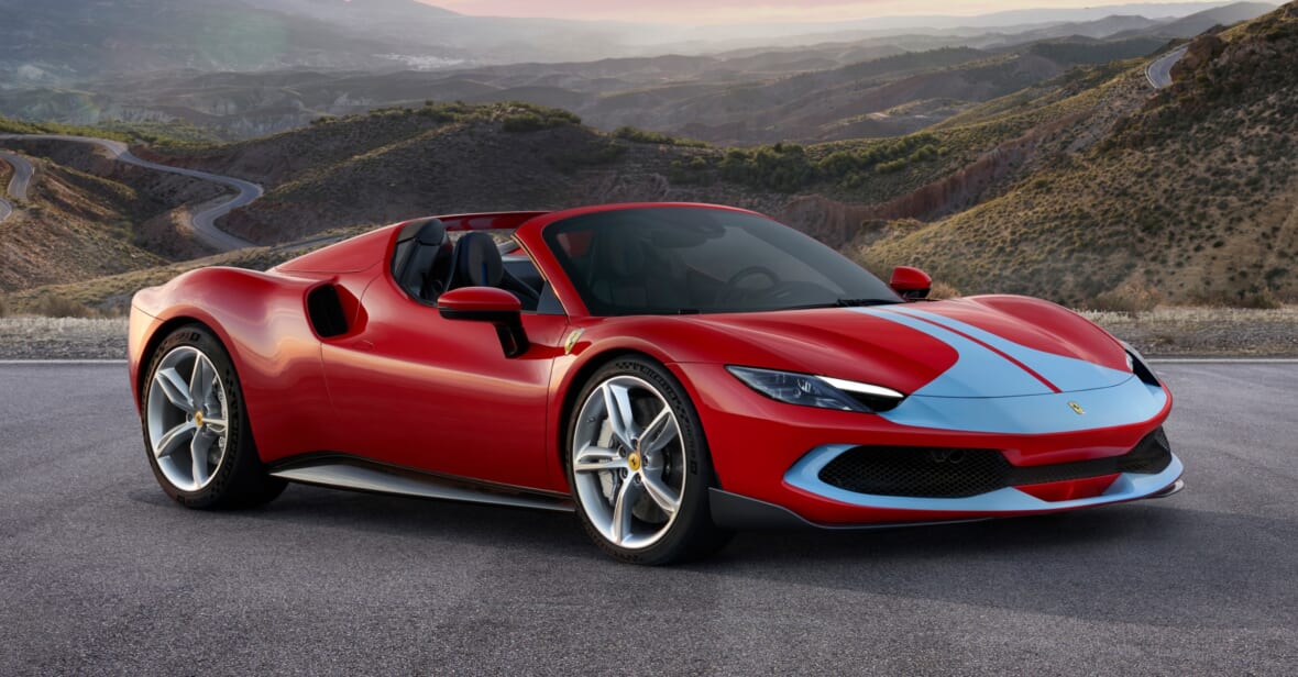 Test Driving The Wicked New Ferrari 296 GTS Through The Foothills Of ...