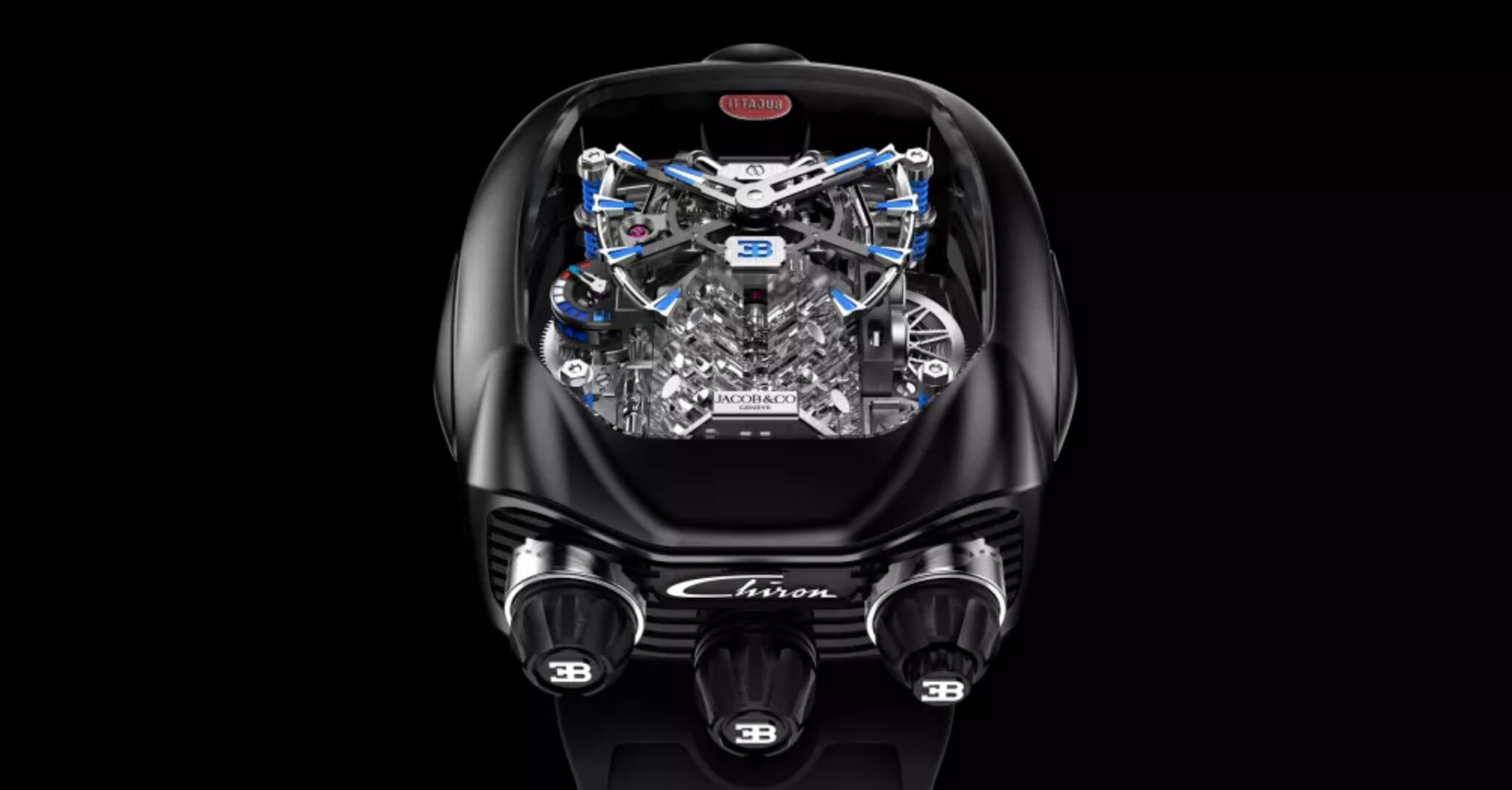 This Limited Edition Jacob & Co. Watch Takes Design Cues From Bugatti's ...