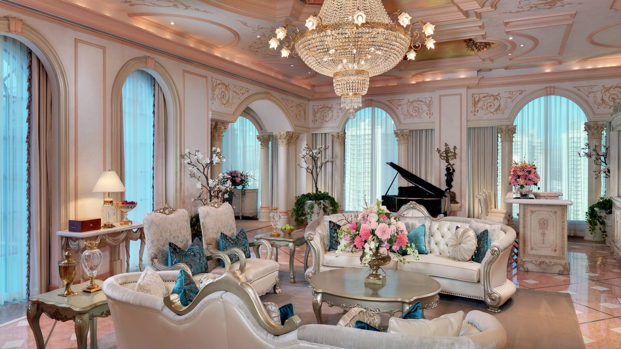 Inside The Westgate Las Vegas Hotels Opulent Sky Villas Maxim