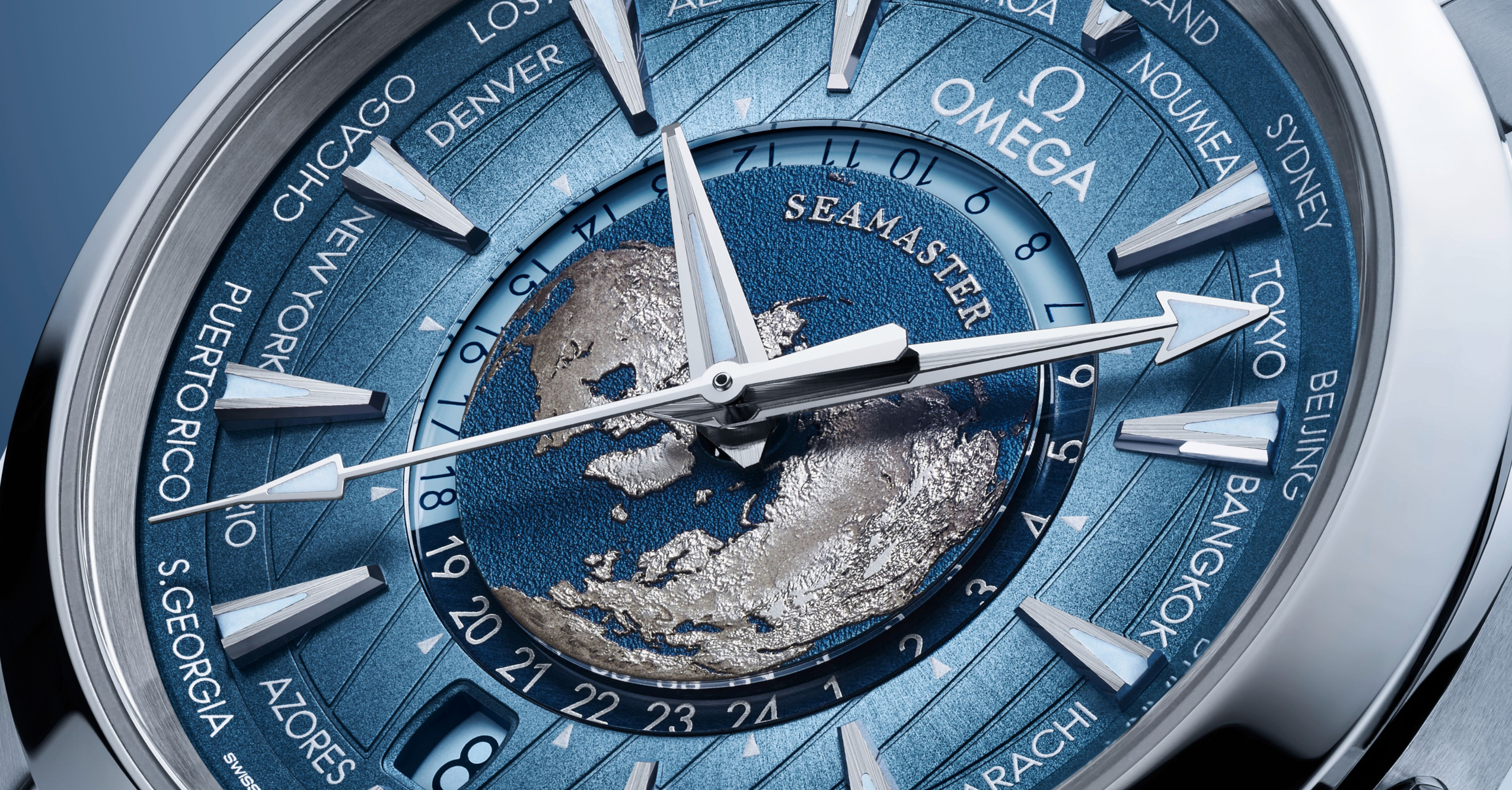 Omega Marks Seamaster's 75th Anniversary With 'Summer Blue' Dive Watch ...