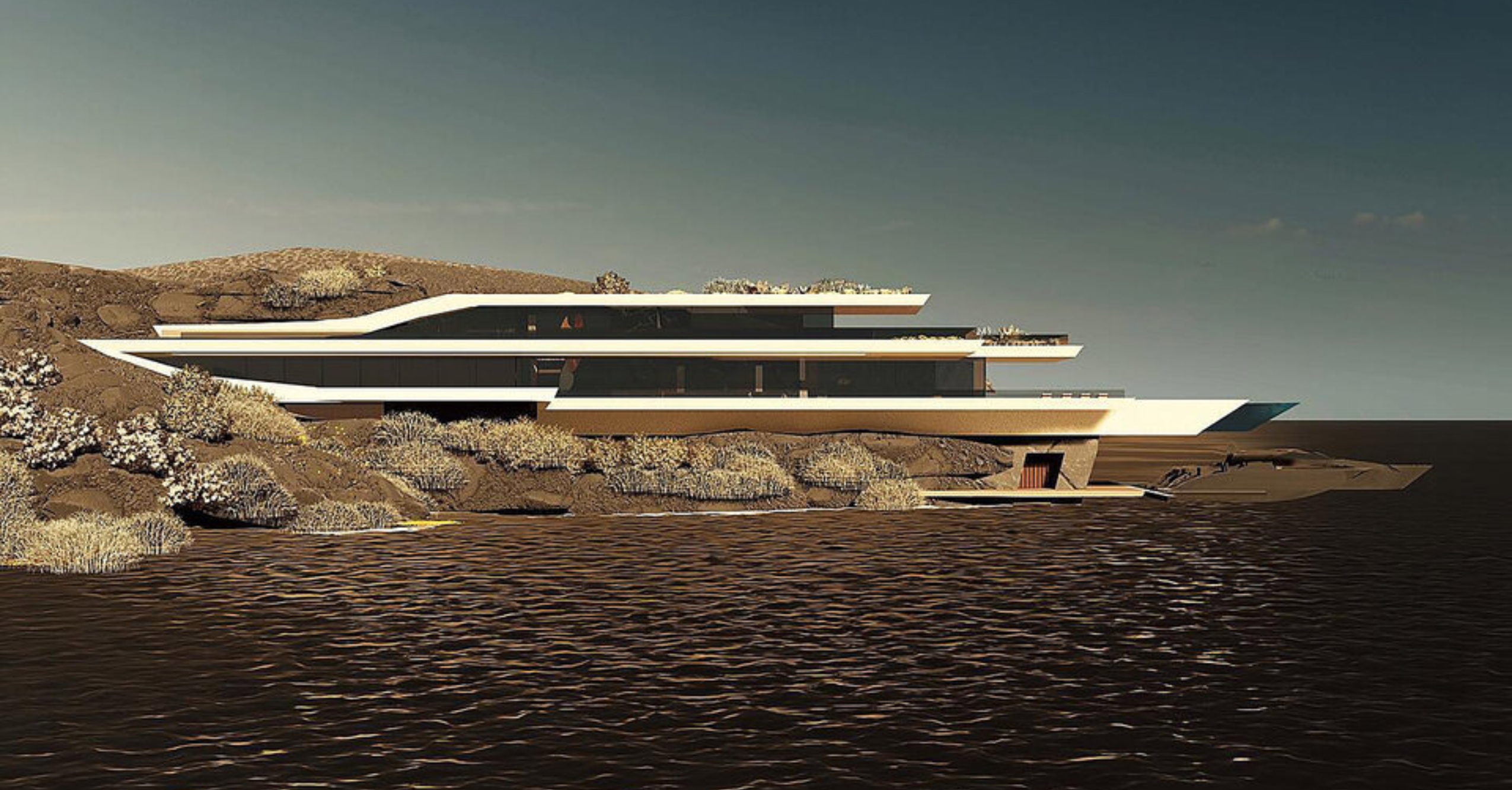 This Stunning Coastal Lair Looks Like A Yacht Embedded In A ...
