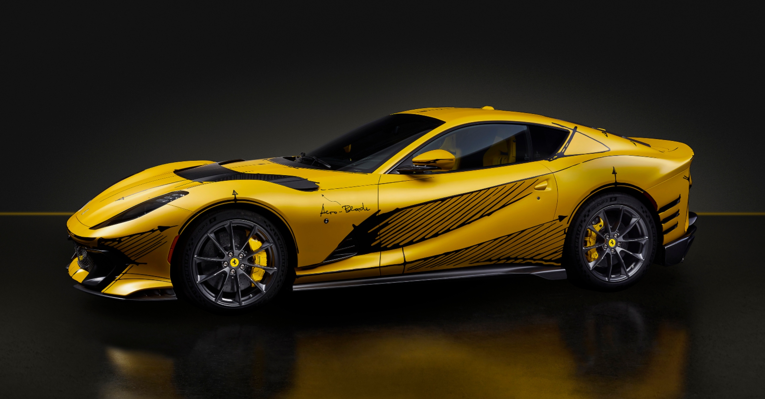 This Graffitied Ferrari 812 Competizione Is A One-Of-A-Kind Supercar ...