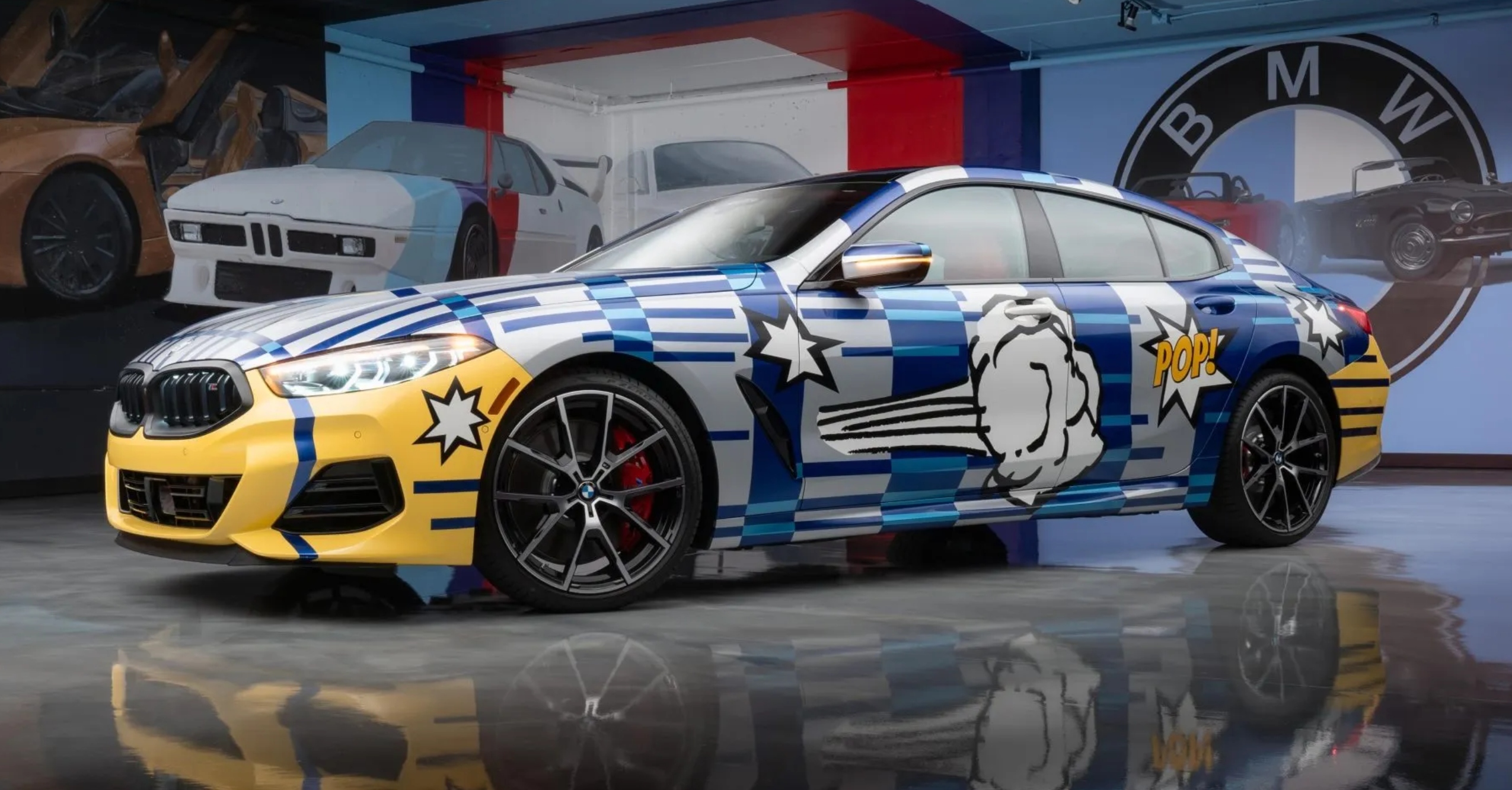 This Jeff Koons-Designed BMW Art Car Just Sold For Over $200,000 - Maxim