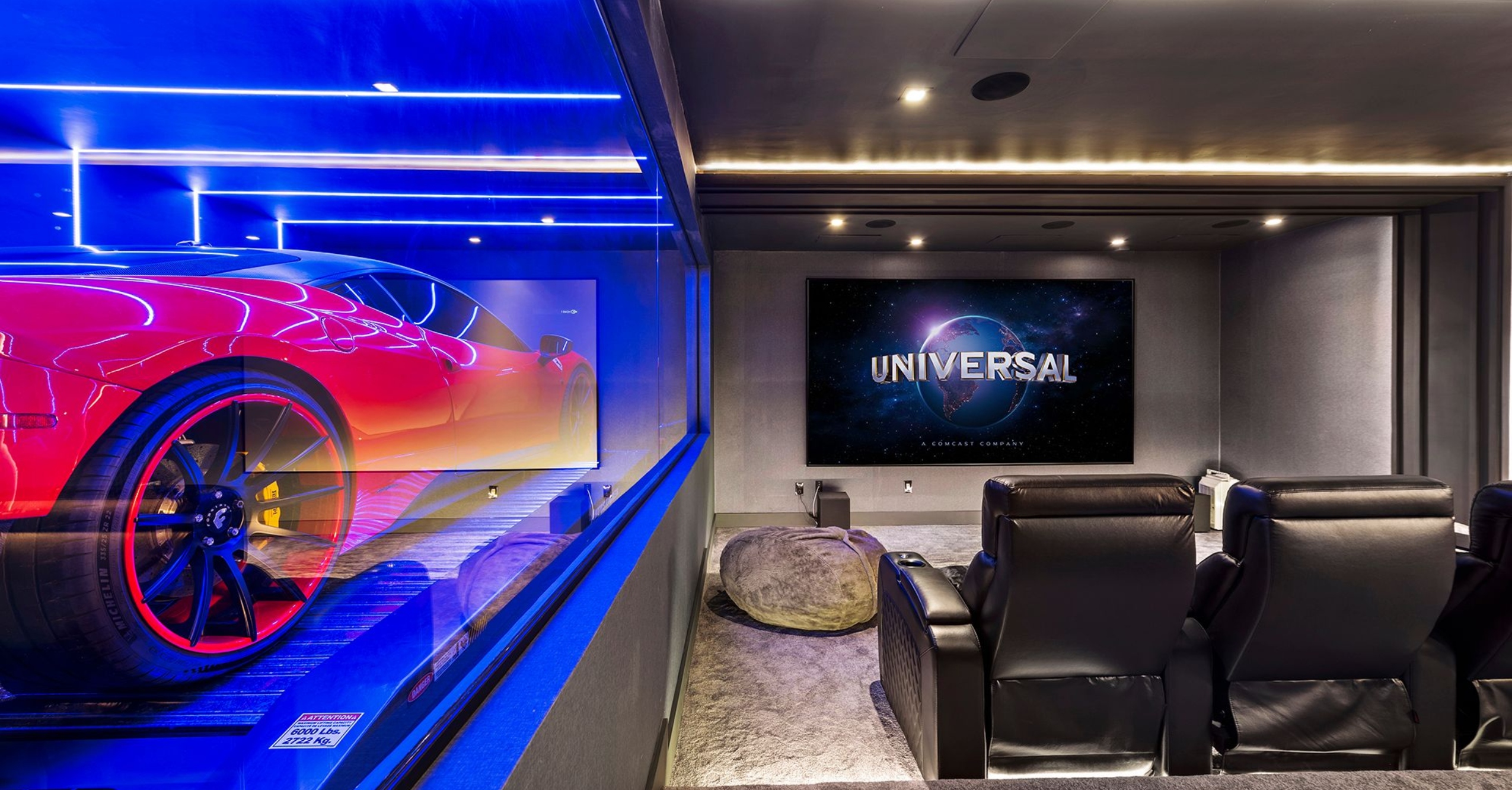 This $20 Million Miami Mansion Comes With A Ferrari Built Into Its ...