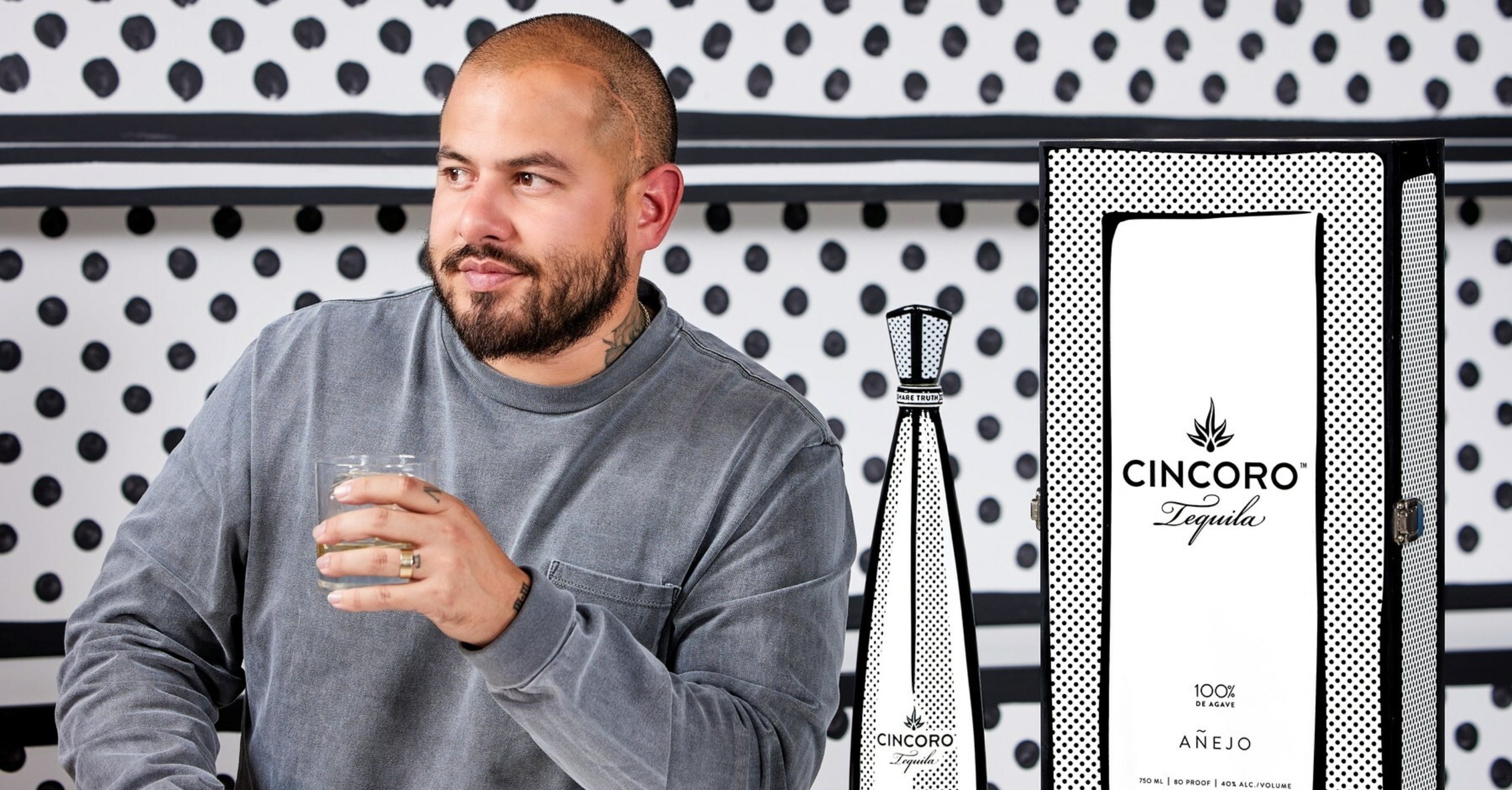 Spirit Of The Week Cincoro X Joshua Vides Añejo Tequila Maxim
