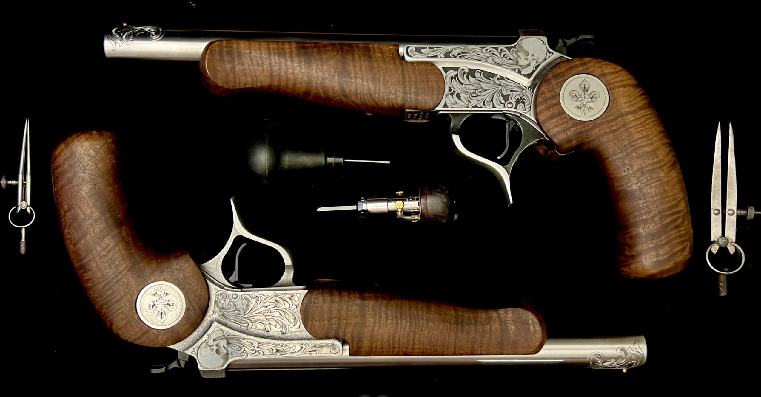 How A Master Firearms Engraver Made The 'John Wick 4' Dueling Pistols ...