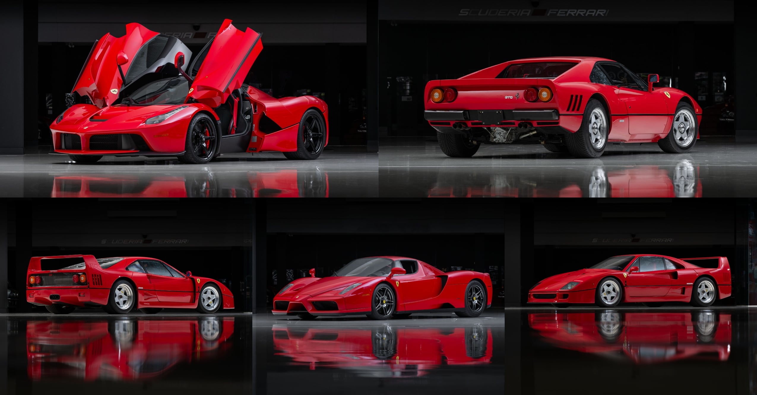 The Ferrari 'Big 5' Is The Ultimate Collection Of Prancing Horse ...