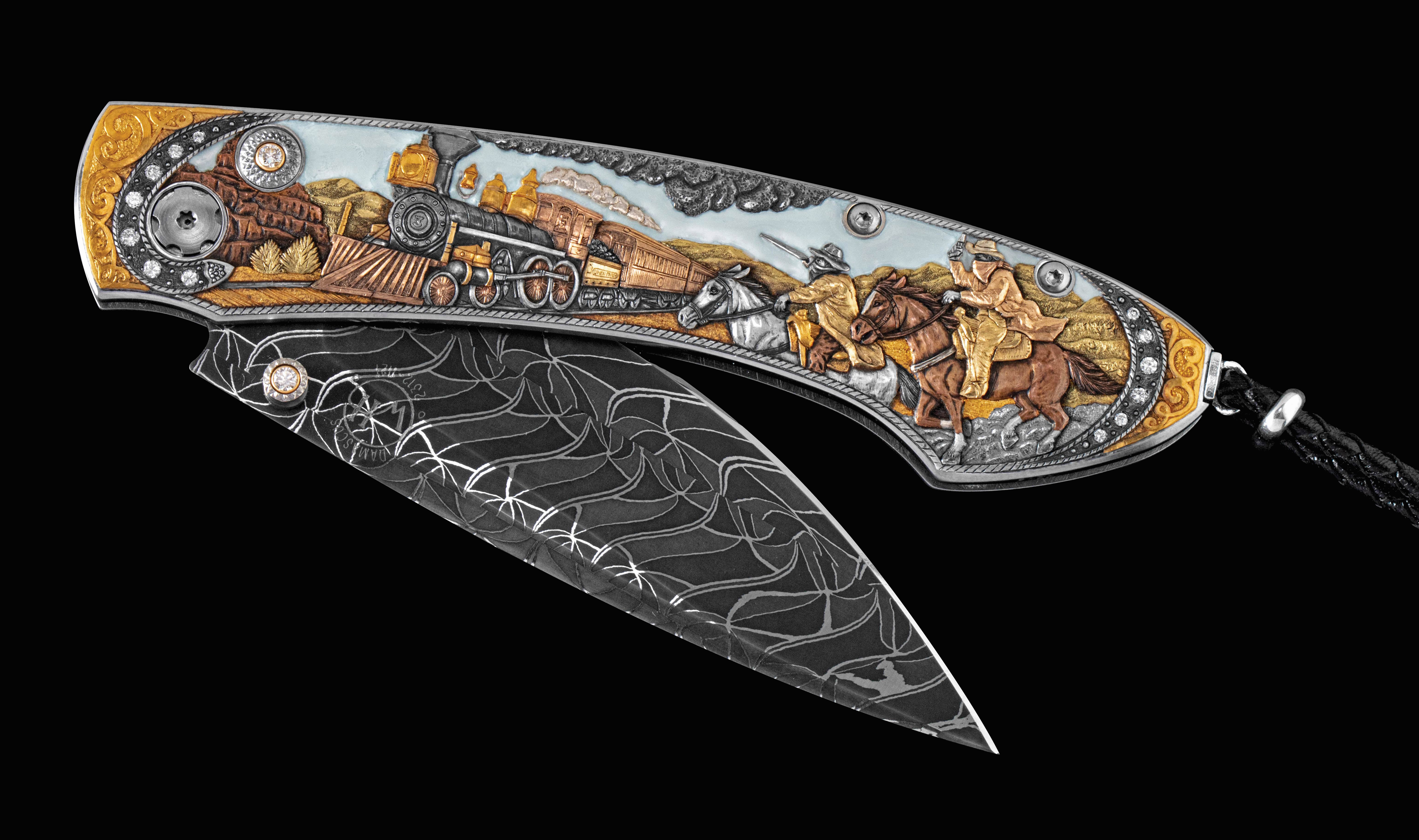 William Henry Crafts Gorgeous Pocket Knives From Rare Materials - Maxim