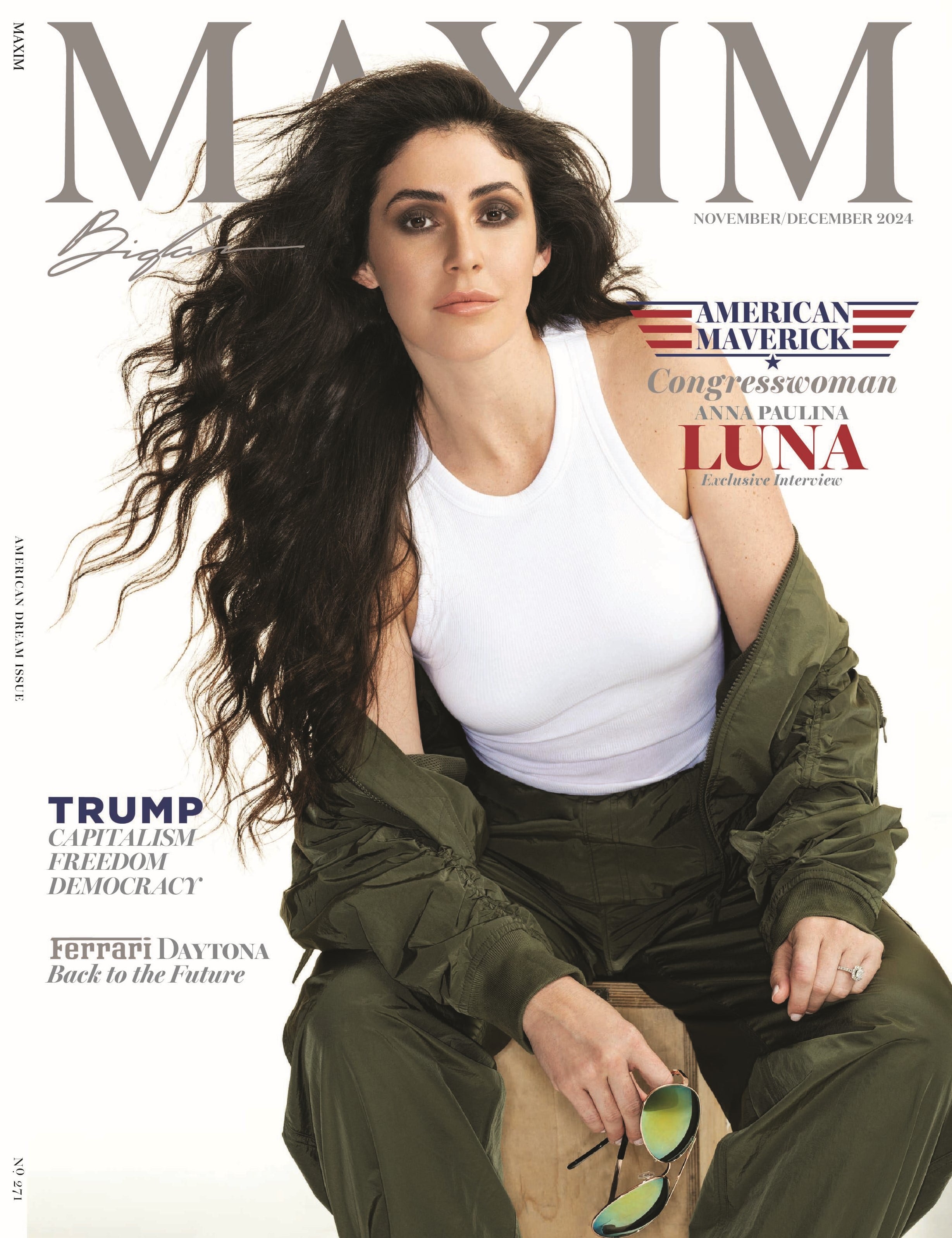 Congresswoman Anna Paulina Luna Is Maxim's November/December Cover Star ...