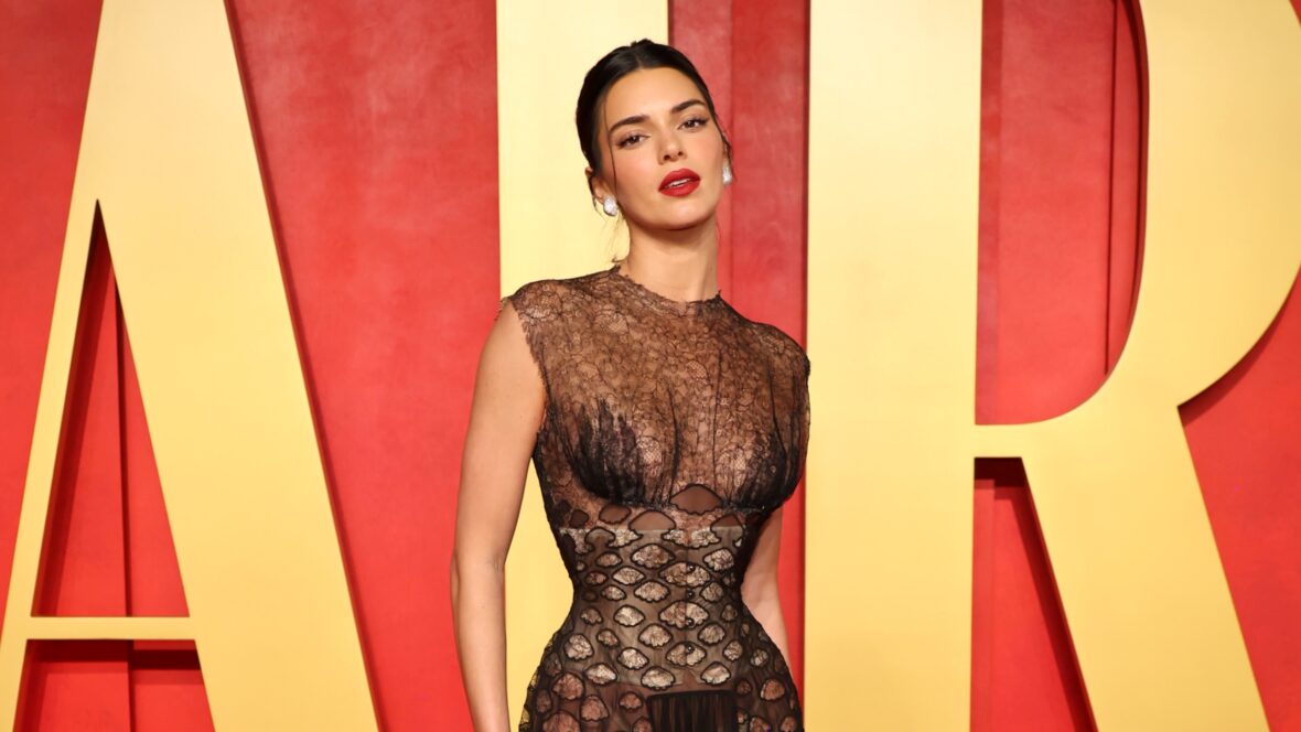 Kendall Jenner Models Tiny String Bikini In Poolside Photo Shoot - Maxim