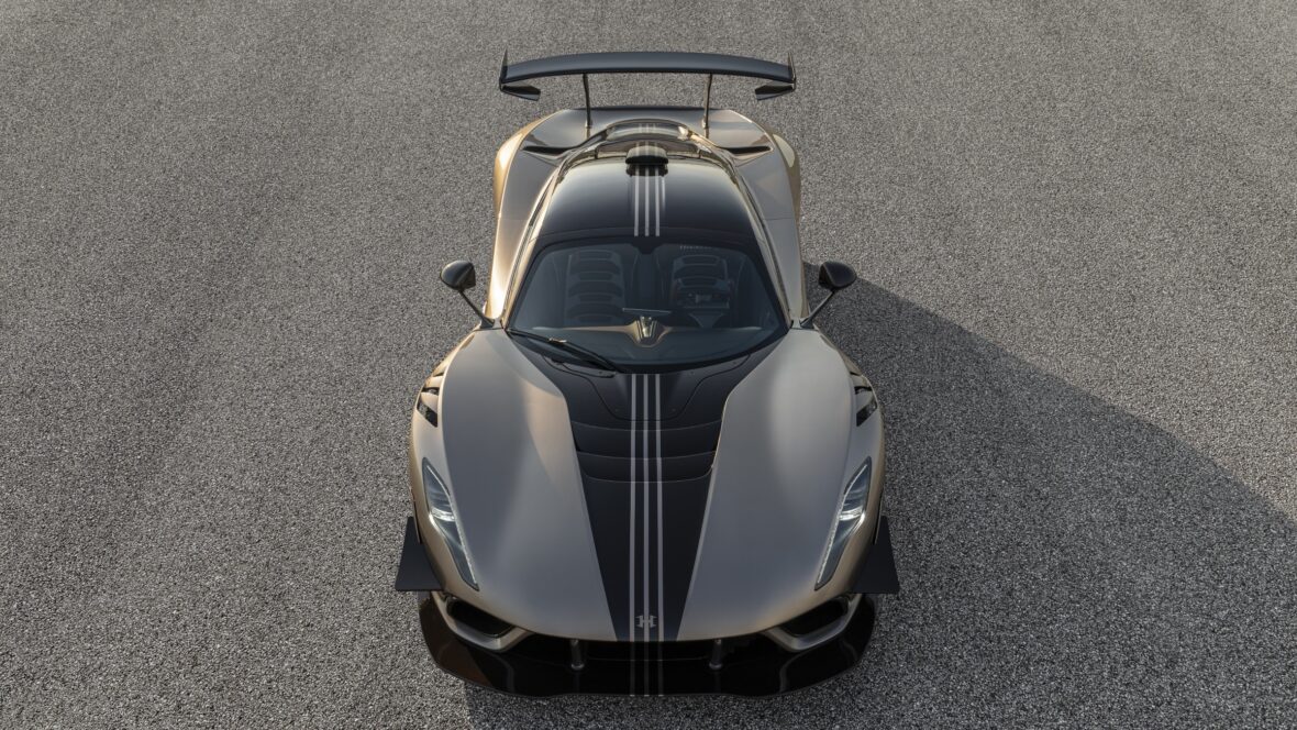 This 2,000-HP Hennessey Venom F5 Has A 'Bolt-Action' Handbrake And ...