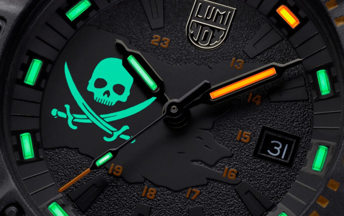 Luminox's Limited-Edition Navy SEAL Pirate Watch Has A Glowing Jolly ...