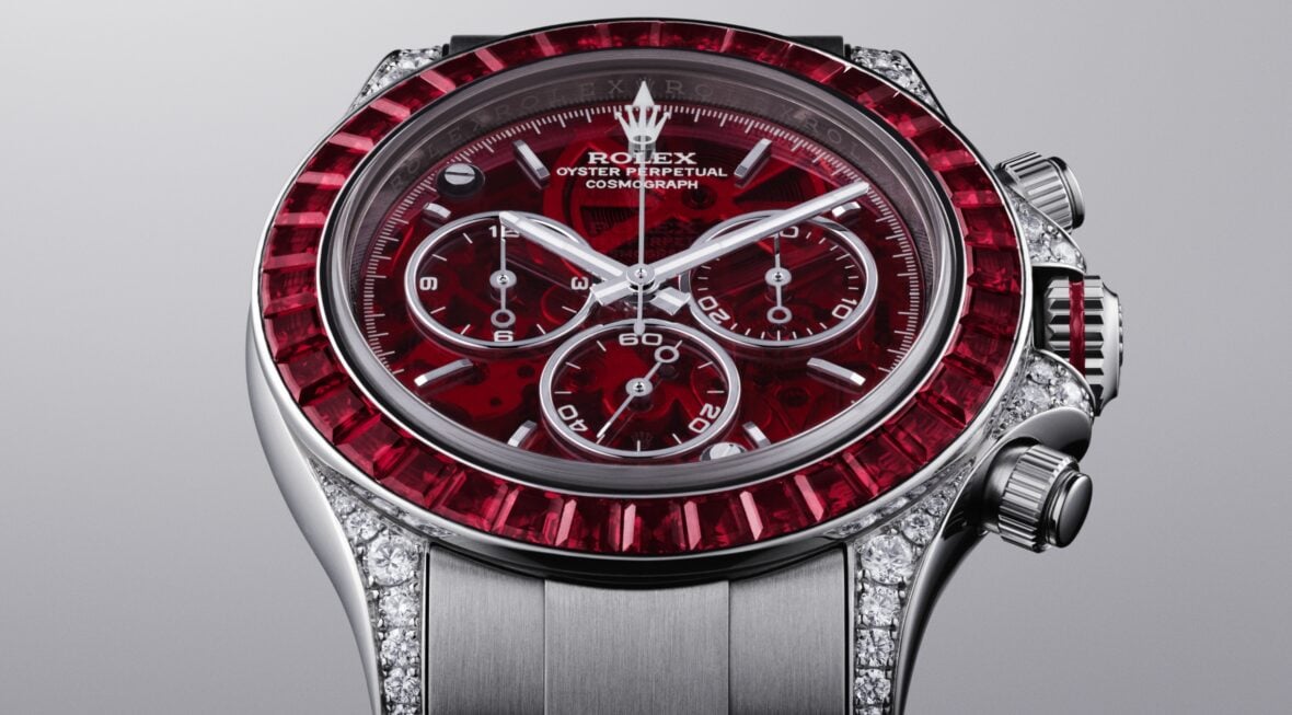 This Ruby-Studded Rolex Daytona From Artisans De Geneve Is A Custom ...