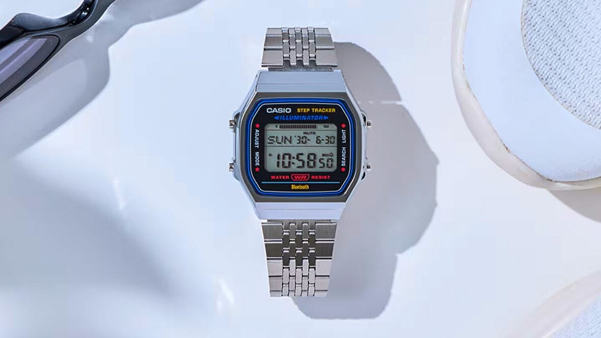 This Casio Watch Channels Retro Vibes While Tracking Your Steps - Maxim