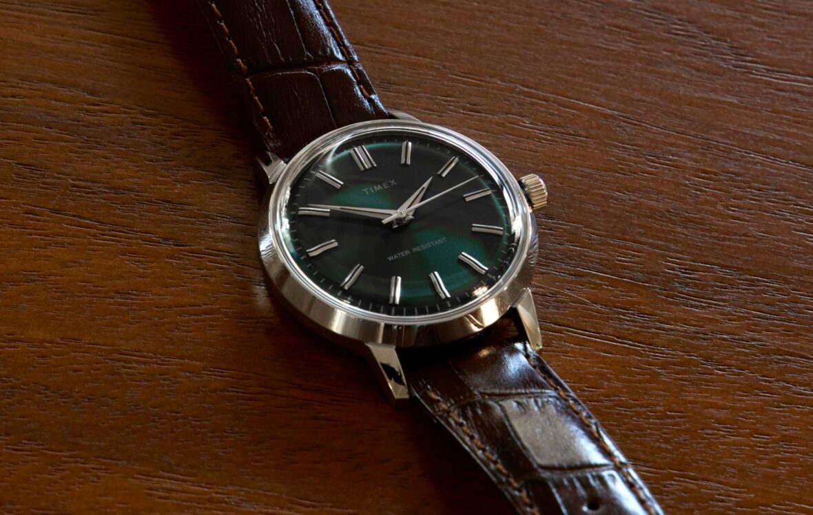 Timex X Todd Snyder Unveil 'Olive Marlin' Dress Watch - Maxim